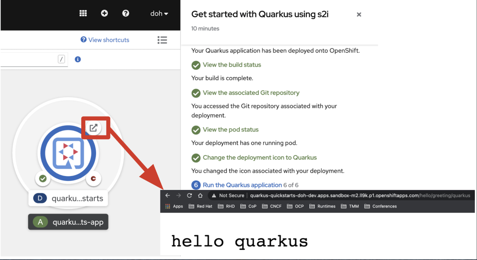 Learn Quarkus faster in the Developer Sandbox for Red Hat OpenShift | Red Hat Developer